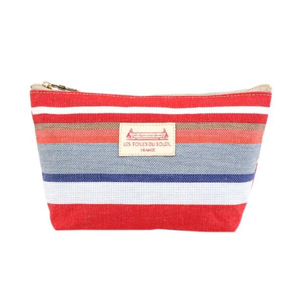 商品発送元：レ・トワール・デュ・ソレイユ公式オンラインショップビューティ・コスメ・香水、メイク雑貨・小物、ポーチ・メイクボックスリクエストにお応えして、ソレイユポーチがコットンネームになりました。カタランの女性が、テーブルクロスを広げている...