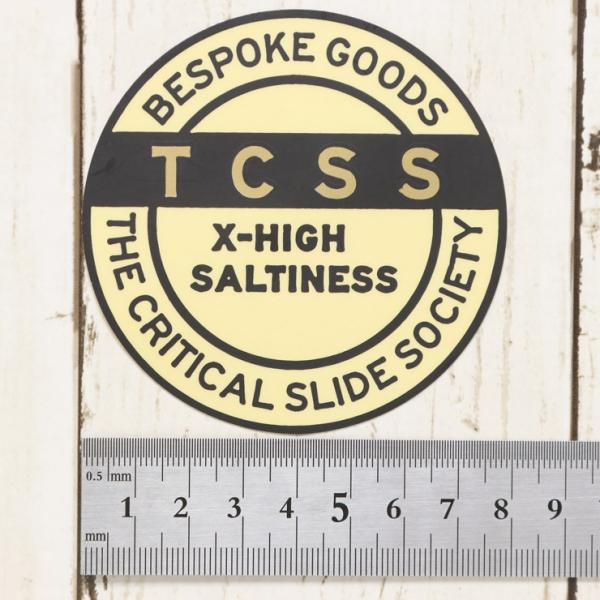 商品発送元：LUG Lowrs ラグロワーズ ファッション・ブランド、カジュアル、メンズカジュアルウェアTCSS ティーシーエスエスThe Critical Slide SocietySTICKERTCSSのビニールステッカー防水性があるの...