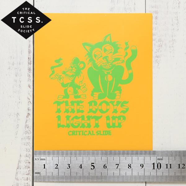 商品発送元：LUG Lowrs ラグロワーズ ファッション・ブランド、カジュアル、メンズカジュアルウェア、その他TCSS ティーシーエスエスThe Critical Slide SocietySTICKERTCSSのビニールステッカー防水性...