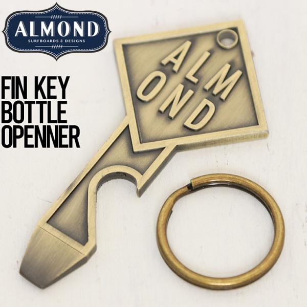 商品発送元：LUG Lowrs ラグロワーズ ファッション・ブランド、カジュアル、メンズカジュアルウェアALMOND SURFのキーリング「 FIN KEY BOTTLE OPENER 」フィンキー、ボトルオープナー機能つきのキーリング。ア...