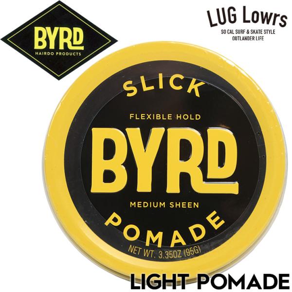 商品発送元：LUG Lowrs ラグロワーズ ビューティ・コスメ・香水、ヘアケアBYRD SLICK POMADE 3.35OZ 99gバード スリック ポマード（水性ポマード）※本商品はパッケージ変更により「SLICK」表記となっておりま...