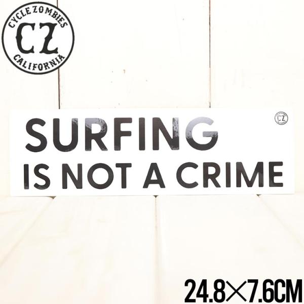 商品発送元：LUG Lowrs ラグロワーズ ファッション・ブランド、カジュアル、メンズカジュアルウェアCycle ZombiesのステッカーCZ-STK-001サイクルゾンビーズのビニールステッカー防水性があるのでサーフボード、スノーボー...