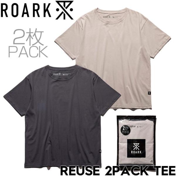 商品発送元：LUG Lowrs ラグロワーズ ファッション・ブランド、カジュアル、メンズカジュアルウェアTHE ROARK REVIVAL ロアークリバイバル「 REUSE 2PACK TEE 」RTJPK1000-DST毎シーズン大人気の...