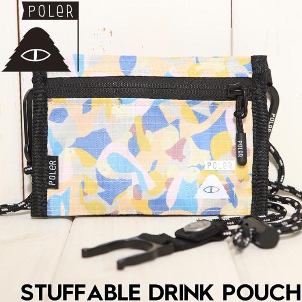 商品発送元：LUG Lowrs ラグロワーズ ファッション・ブランド、カジュアル、メンズカジュアルウェアPOLeR ポーラーのコインポーチ「 STUFFABLE DRINK POUCH 」251MCV0135一見すると小銭入れだが、ドリンク...
