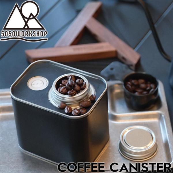 商品発送元：LUG Lowrs ラグロワーズ ファッション・ブランド、カジュアル、メンズカジュアルウェア5050WORKSHOP「 COFFEE CANISTER 」TR048-5WS-4470ブリキ缶のキャニスター。空気弁が付いていて、豆...
