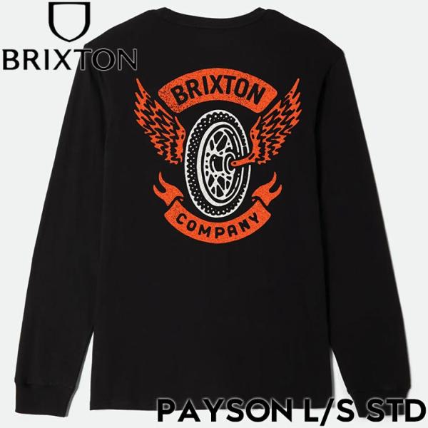 商品発送元：LUG Lowrs ラグロワーズ ファッション・ブランド、カジュアル、メンズカジュアルウェアBRIXTONのロングスリーブTEE「 PAYSON L/S STD 」17491肉厚な100％コットンが生む無骨な着心地。ヴィンテージ...