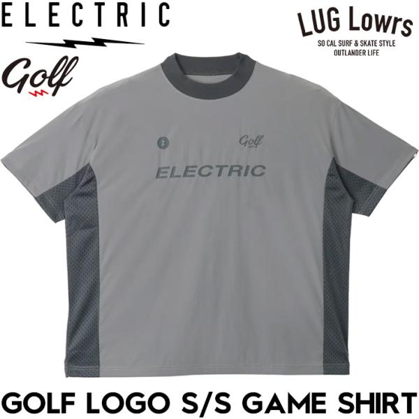 商品発送元：LUG Lowrs ラグロワーズ ファッション・ブランド、カジュアル、メンズカジュアルウェアELECTRICのGOLF LINE「 GOLF LOGO S/S GAME SHIRT 」EG26SU02ELECTRIC（エレクトリ...