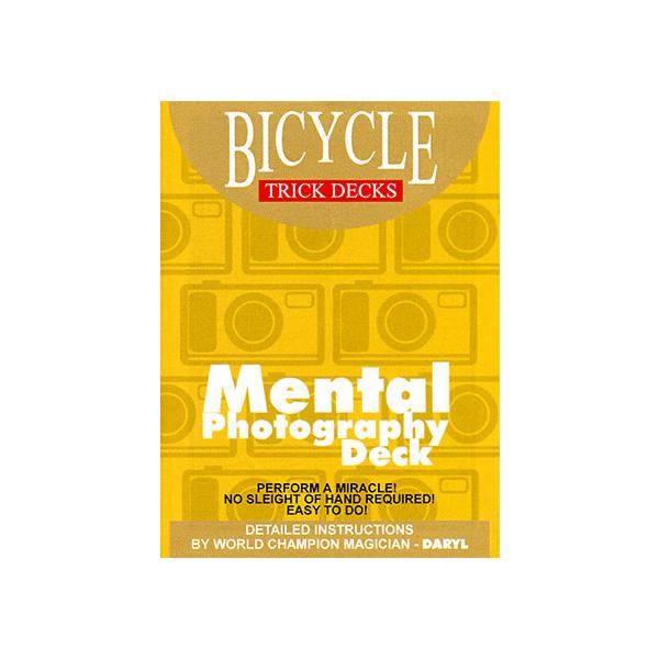 商品発送元：トランプマジック 人気手品用品通販-マジック3-おもちゃ・ホビー・ゲーム商品内容：ギミックデック1組【トランプがどんどん真っ白に！？白いトランプがどんどん印刷されるマジック】メンタルフォトグラフィーデック（赤）/Mental P...