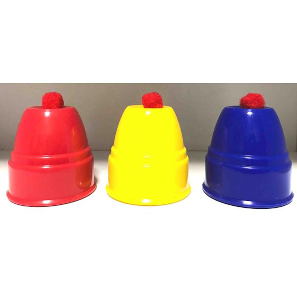 商品発送元：トランプマジック 人気手品用品通販-マジック3-おもちゃ・ホビー・ゲーム商品内容　　：カップ3個（赤、青、黄各1個）　　　　　　　ボール4個　　　　　　　日本語説明書カップサイズ：直径6.8センチ、内径：6.4?ボールサイズ：約...