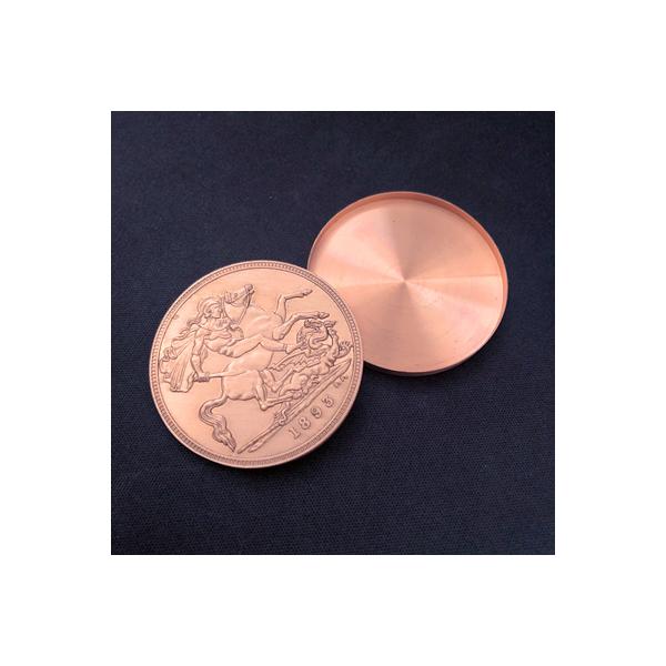 商品発送元：トランプマジック 人気手品用品通販-マジック3-おもちゃ・ホビー・ゲーム商品内容：クイーン・ビクトリア銅貨1枚【クイーン・ビクトリア・コインのシェルコインです。モルガンサイズですので、ワンダラー等と組み合わせて使用すると面白いで...