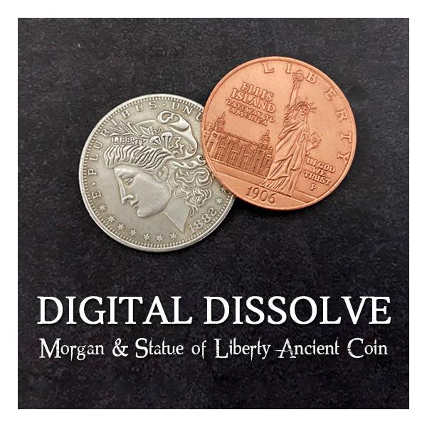 商品発送元：トランプマジック 人気手品用品通販-マジック3-おもちゃ・ホビー・ゲーム商品内容：レギュラーコイン2種各1枚　　　　　ギミックコイン　　　　　当店提供DVD【とっても簡単に出来るコインマジックです。一瞬でコインが入れ替わります！】