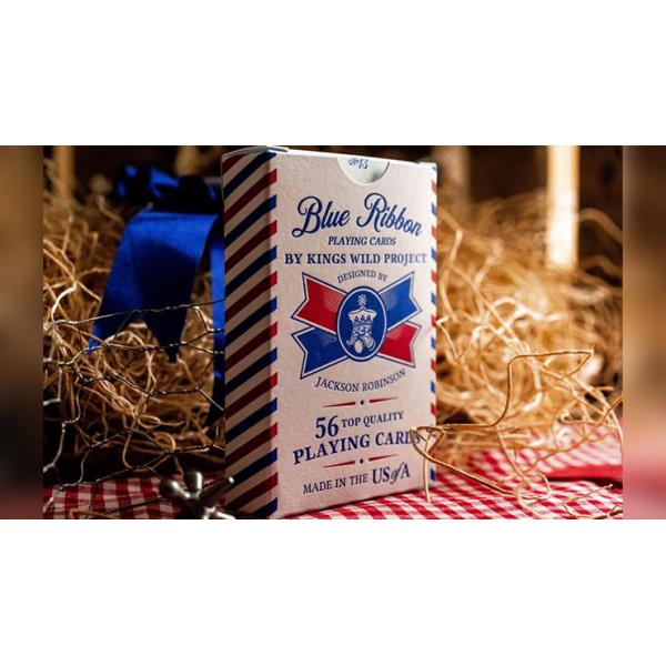 商品発送元：トランプマジック 人気手品用品通販-マジック3-おもちゃ・ホビー・ゲーム商品内容：No13-Vol.2デック1組【ビンテージ感のある、超お洒落なデザインデックの登場です！第2弾はブルーリボンです！】