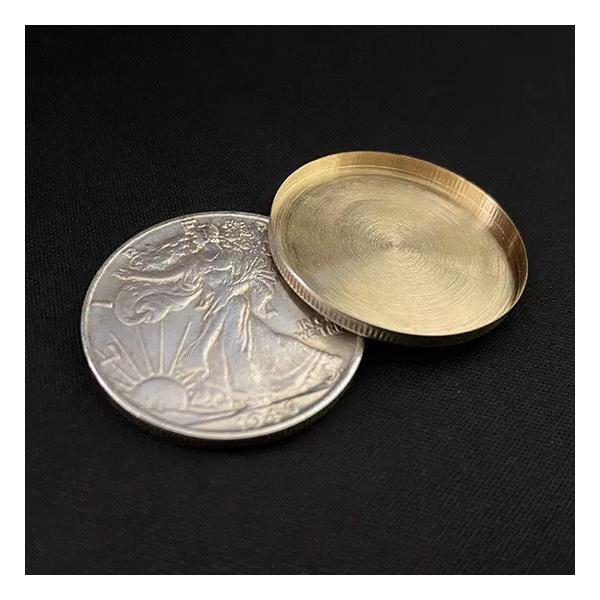 商品発送元：トランプマジック 人気手品用品通販-マジック3-おもちゃ・ホビー・ゲーム商品内容：エキスパンデット・シェルコイン１枚【コインマジックに必須なギミック、ウォーキングリバティーのシェルコインです】