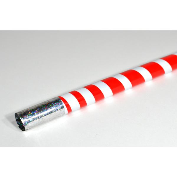 商品発送元：トランプマジック 人気手品用品通販-マジック3-おもちゃ・ホビー・ゲーム商品内容：金属製アピアリングケーン1本、取扱い説明書【紅白の金属製のアピケンです。お目出度いお席・会場・タイミングで効果大のステッキです。】金属製アピアリン...