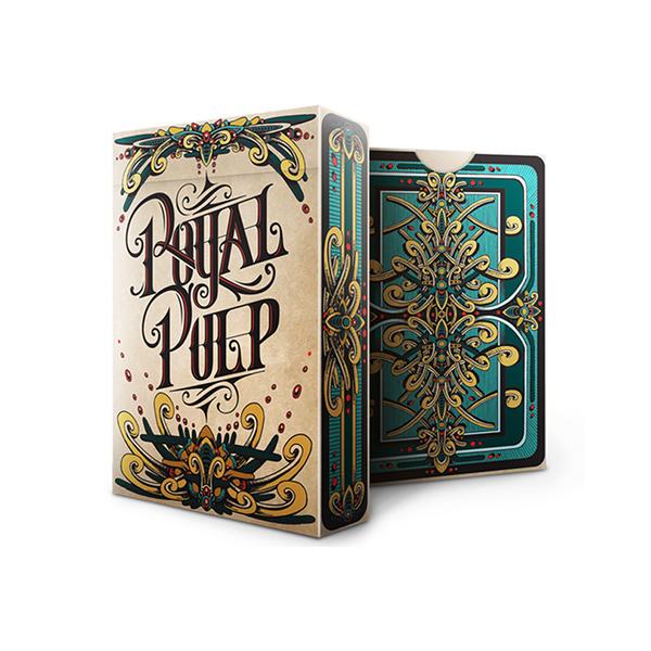 商品発送元：トランプマジック 人気手品用品通販-マジック3-おもちゃ・ホビー・ゲーム商品内容：Royal Pulpデック（緑）1組【Royal Pulpデックの緑デックです。】Royal Pulp Deck（緑）Green by Gambl...