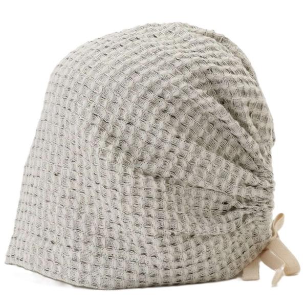 商品発送元：Malliah 【マリア】バッグ・靴・小物、雑貨・小物、レディース小物（財布・スカーフ・ベルト等、帽子・たっぷり深めに被れ・後ろのゴムでギャザー・もみあげ・襟足もすっぽり隠れる絶妙な深さ・後ろには取り外し可能のフラップ付き・山梨...