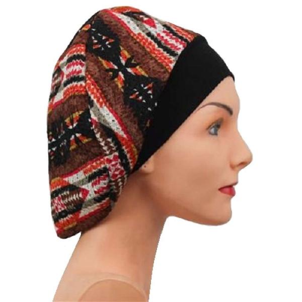 商品発送元：Malliah 【マリア】バッグ・靴・小物、雑貨・小物、レディース小物（財布・スカーフ・ベルト等、帽子頭部の手術や　抗がん剤副作用により脱毛した方におすすめ♪締め付けず　襟足までしっかりカバー！☆スヌードタイプでボリュームがあり...