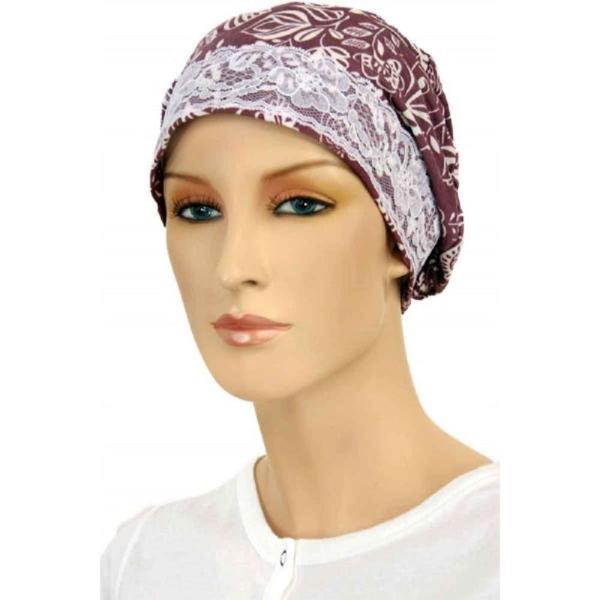 商品発送元：Malliah 【マリア】バッグ・靴・小物、雑貨・小物、レディース小物（財布・スカーフ・ベルト等、帽子涼しげで明るい花柄就寝/室内用キャップ♪　抗がん剤治療中、病気による脱毛、入院中の冷房・防寒対策、脱毛症、円形脱毛症、薄毛、火...