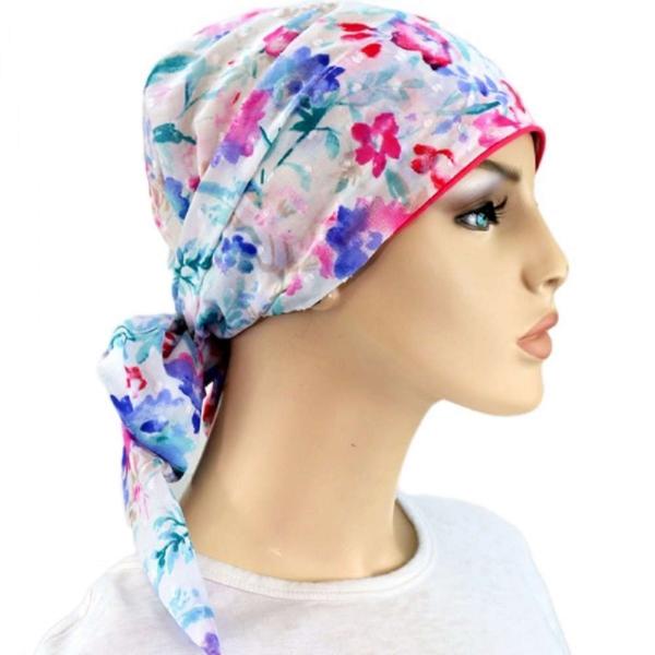 商品発送元：Malliah 【マリア】バッグ・靴・小物、雑貨・小物、レディース小物（財布・スカーフ・ベルト等、帽子かぶって結ぶだけ☆簡単でも素敵に着こなせる1枚☆　抗がん剤治療中、病気による脱毛、入院中の冷房・防寒対策、脱毛症、円形脱毛症、...