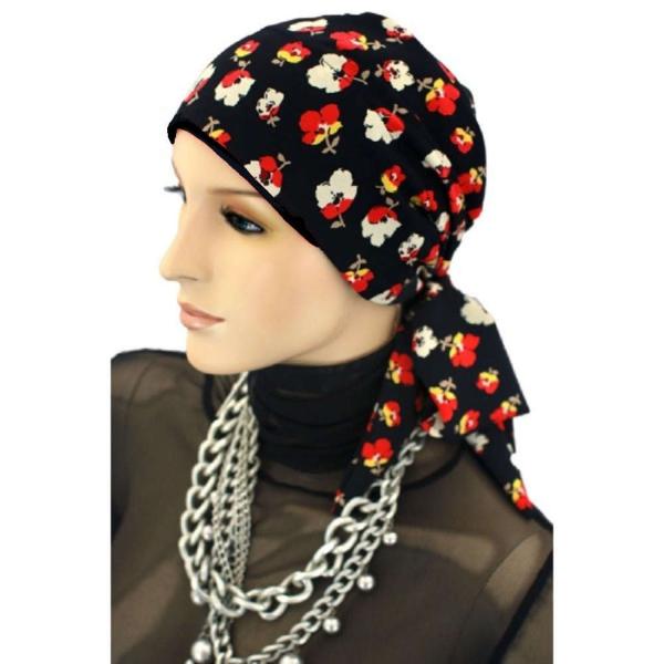 商品発送元：Malliah 【マリア】バッグ・靴・小物、雑貨・小物、レディース小物（財布・スカーフ・ベルト等、帽子誰でも簡単　プレタイ（造り結び目）タイプのプレミアムスカーフ☆　 ☆後ろにはゴムが入っており、ズレにくい♪☆さらっと美しく着飾...