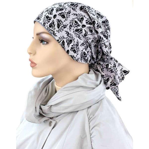 商品発送元：Malliah 【マリア】バッグ・靴・小物、雑貨・小物、レディース小物（財布・スカーフ・ベルト等、帽子かぶって結ぶだけ☆簡単でも素敵に着こなせる1枚☆抗がん剤治療中、病気による脱毛、入院中の冷房・防寒対策、脱毛症、円形脱毛症、薄...