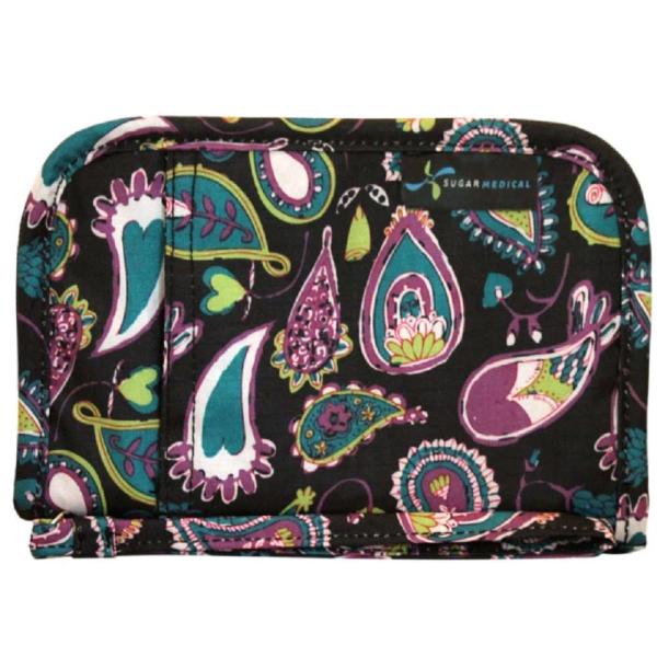 商品発送元：Malliah 【マリア】ヘルス・ダイエット、健康用品、治療機器・用品、その他アメリカ インスリンポーチブランド シュガーメディカルの機能的でかわいいポーチ☆☆市場の99%の血統測定器に対応。マジックテープを測定器に設置し、簡単...