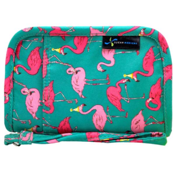 商品発送元：Malliah 【マリア】ヘルス・ダイエット、健康用品、治療機器・用品、その他アメリカ インスリンポーチブランド シュガーメディカルの機能的でかわいいポーチ☆  ☆市場の99%の血統測定器に対応。マジックテープを測定器に設置し、...