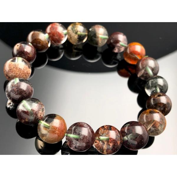 商品発送元：激安天然石卸専門の仕入パワーストーン（株）島田商事ジュエリー・アクセサリー、ジュエリー・アクセサリー１粒ごとに違う表情をもち、庭園風景が入り込んだようなとても神秘的なミックスガーデンクォーツ。自然が生み出した透明度が高いクォーツ...