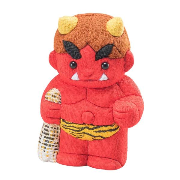 商品発送元：真多呂人形人形高さ11cmキッズ・ベビー・マタニティ鬼ヶ島の鬼も可愛らしい人形に。桃太郎と並べてお飾りください。怖い鬼も木目込み人形になれば、こんなに可愛らしく。端午の節句に桃太郎と並べて飾るのはもちろん、節分の演出にもいかがで...