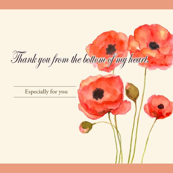 商品発送元：【コーヒー豆 通販 三喜屋珈琲オンラインショップ】ドリンク・アルコールmikiya coffee 『With Flowers』  赤いポピー（感謝）Thank you from the bottom of my heart.心か...