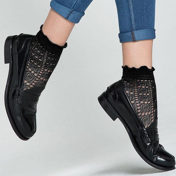 商品発送元：インポートセレクトショップ　Moda Italiaファッション・ブランド、インナーウェア・ナイトウェア、レディース、ストッキングイタリア インポート ストッキング・タイツ ブランド OMSA SUGAR 網ソックス　トープベージ...