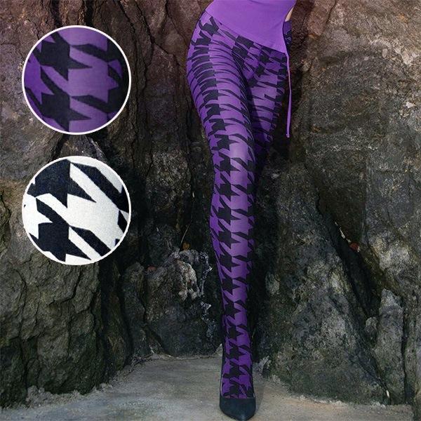 商品発送元：インポートセレクトショップ　Moda Italiaファッション・ブランド、インナーウェア・ナイトウェア、レディース、ストッキングイタリア インポート ブランド 柄タイツ TRASPARENZE COPERNICUS ドッグトゥー...