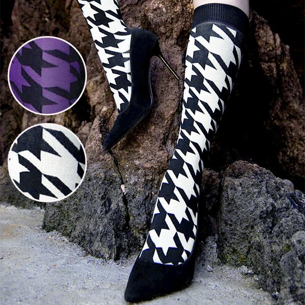 商品発送元：インポートセレクトショップ　Moda Italiaファッション・ブランド、インナーウェア・ナイトウェア、レディース、ストッキングイタリア インポート ブランド 柄ニーハイタイツ TRASPARENZE COPERNICUS ドッ...