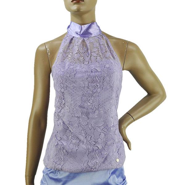 商品発送元：インポートセレクトショップ　Moda Italiaファッション・ブランド、レディース・婦人服、カットソー、ノースリーブイタリア インポート ブランド ELEONORA AMADEI COCKTAILアメリカンスリーブレーストップ...