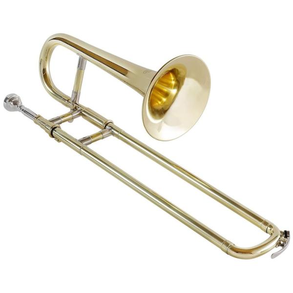 商品発送元：ミュージックオフィスCD・DVD・楽器イメージ動画は出品中の楽器での演奏です。 とても楽しいスライドトランペットボアサイズはトランペットとほぼ同じ大きさ、KeyはB♭ですので、トランペット奏者にはラクラクと吹けます。金管アンサン...