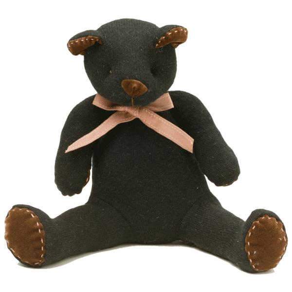 商品発送元：マイカシミヤ抱き心地がいい感じのちょっと贅沢サイズのパパベア。ウルトラ・スエードとハンド・ステッチがアクセント。体長約30センチ。おもちゃ・ホビー・ゲーム、おもちゃ、人形・ぬいぐるみベアの足裏にお名前や記念日を手刺しゅうして、世...