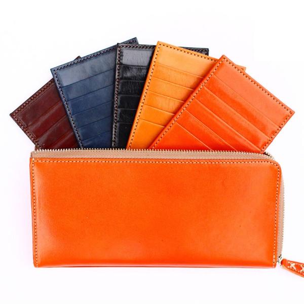商品発送元：【Leather Goods】ナダヤ | 財布、バッグ、革小物バッグ・靴・小物、雑貨・小物、名刺入れ・ホルダーー商品仕様ーブランド：レザージー (leather-g)サイズ：W7.6cm H14.3cm素材：イタリアンレザーポケ...