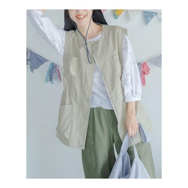 商品発送元：アバン・ソレイユ 公式オンラインストアファッション・ブランド、レディース・婦人服お尻まで隠れる丈感で体型カバーができ、またウエスト裏の調節紐でギャザーを寄せるとコーディネートが一気に引き締まります。ワンピースや袖にボリュームのあ...