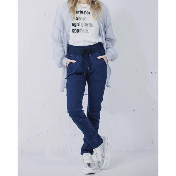 商品発送元：アバン・ソレイユ 公式オンラインストアファッション・ブランド、レディース・婦人服、パンツ、その他【INDKNITシリーズ】インディマークデニムに新シリーズが登場！動きやすさとリラックス感を両立した、大人カジュアルなデニムパンツ。...