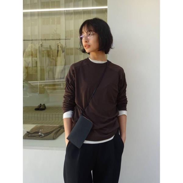 商品発送元：apricot online shop即日もしくは翌日出荷予定の商品です。ファッション・ブランド肌馴染みのいい上質な生地を使用したロングTシャツ。ゆるっとしたサイズ感で、ステッチワークが目をひく一枚。ほどよい透け感があり、軽やか...