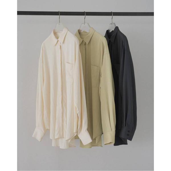 商品発送元：apricot online shop即日もしくは翌日出荷予定の商品です。ファッション・ブランド、レディース・婦人服しなやかで軽い着心地が魅力のオーバーシャツ。リラックス感あるラフなシルエットで、一見シンプルに見えますが、細かな...
