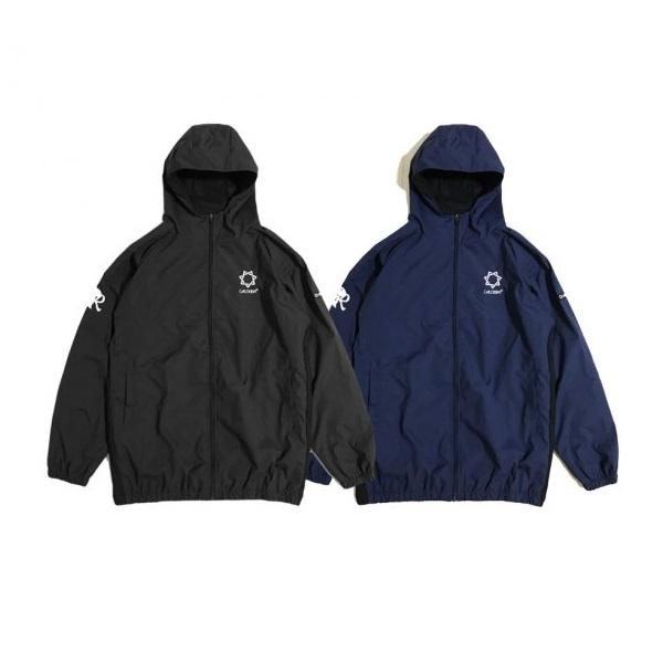 商品発送元：サッカーギアショップONZEスポーツ・アウトドア・旅行、サッカー、フットサル、ウェアカラー：BLACK　NAVYサイズ：S M L素材： ポリエステル100%（防風フィルム仕様・裏地あり） 【サイズ詳細】S ：　身丈68・身巾5...