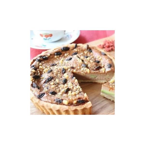 商品発送元：逸品 おとりよせ■1台約650ｇ（6号18ｃｍ）※販売価格にはクール便送料を含みますフード・菓子●カフェ・パンセ湘南「定番！モカチーズとアボカドのタルト」（6号18ｃｍ）●アボカド、エスプレッソ、チョコレート、クルミ、クコの実、...