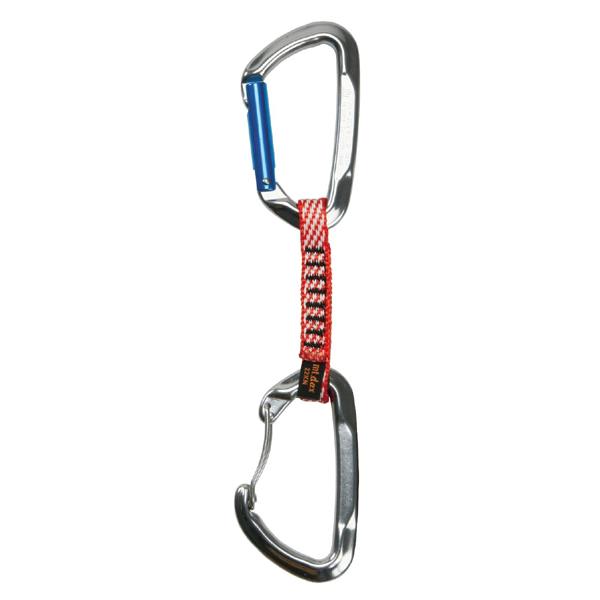 商品発送元：【公式】登山用品のオクトス オンラインショップスポーツ・アウトドア・旅行mountain dax(マウンテンダックス)プレコワイヤクイックドローストレートゲートにプレコカラビナを、ロープクリップ側はワイヤゲートカラビナを採用した...