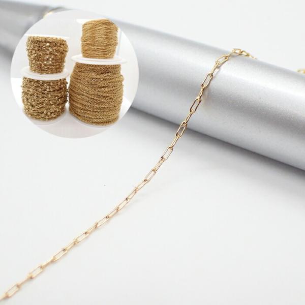 商品発送元：Partsworld　パーツワールドジュエリー・アクセサリー、ジュエリー・アクセサリー、ネックレス、チェーン【商品説明】高品質ステンレス製チェーン  人気の極細タイプで繊細なアクセサリーにおすすめ。    チェーン1ｍのみの販売...