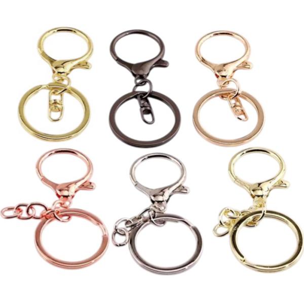 商品発送元：Partsworld　パーツワールドジュエリー・アクセサリー【商品説明】バッグチャームにピッタリのキーホルダーパーツ。ナスカン・二重カン・回転カンつきなので簡単に可愛く♪ハンドメイドに☆ 【商品仕様】◆サイズ：全長約66mm※製...