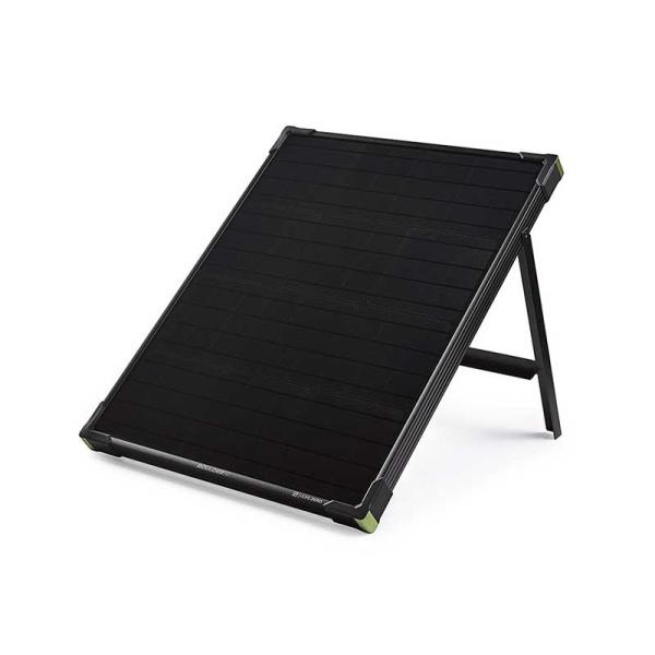 商品発送元：PC4U 公式オンラインショップスポーツ・アウトドア・旅行、アウトドア、その他ソーラー最大出力50W。耐久性に優れた素材を採用しキックスタンドによる角度調整に対応する高出力ソーラーパネル[特徴]・単結晶シリコン型ソーラーパネルソ...