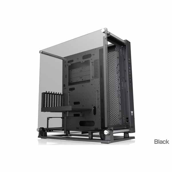 商品発送元：PC4U 公式オンラインショップ【安心の正規代理店品】家電・AV機器・カメラ、デジタルカメラ、デジカメアクセサリー多彩な構成に対応し、2基の大型ラジエーターも利用可能なオープンフレーム型PCケース[特徴]・内部パーツを魅せること...