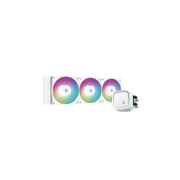 商品発送元：PC4U 公式オンラインショップ【安心の正規代理店品】家電・AV機器・カメラ、デジタルカメラ、デジカメアクセサリーウォーターブロックヘッドとファンにアドレサブルRGB LEDを搭載した一体型水冷CPUクーラー[特徴]・ヘッド部と...