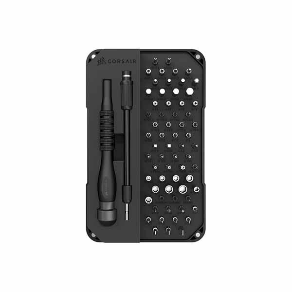 商品発送元：PC4U 公式オンラインショップ【安心の正規代理店品】家電・AV機器・カメラ、デジタルカメラ、デジカメアクセサリー65個の豊富なビットを備えた、自作PCやDIY作業に最適な精密ドライバーキット[特徴]・65個の豊富なニッケルメッ...